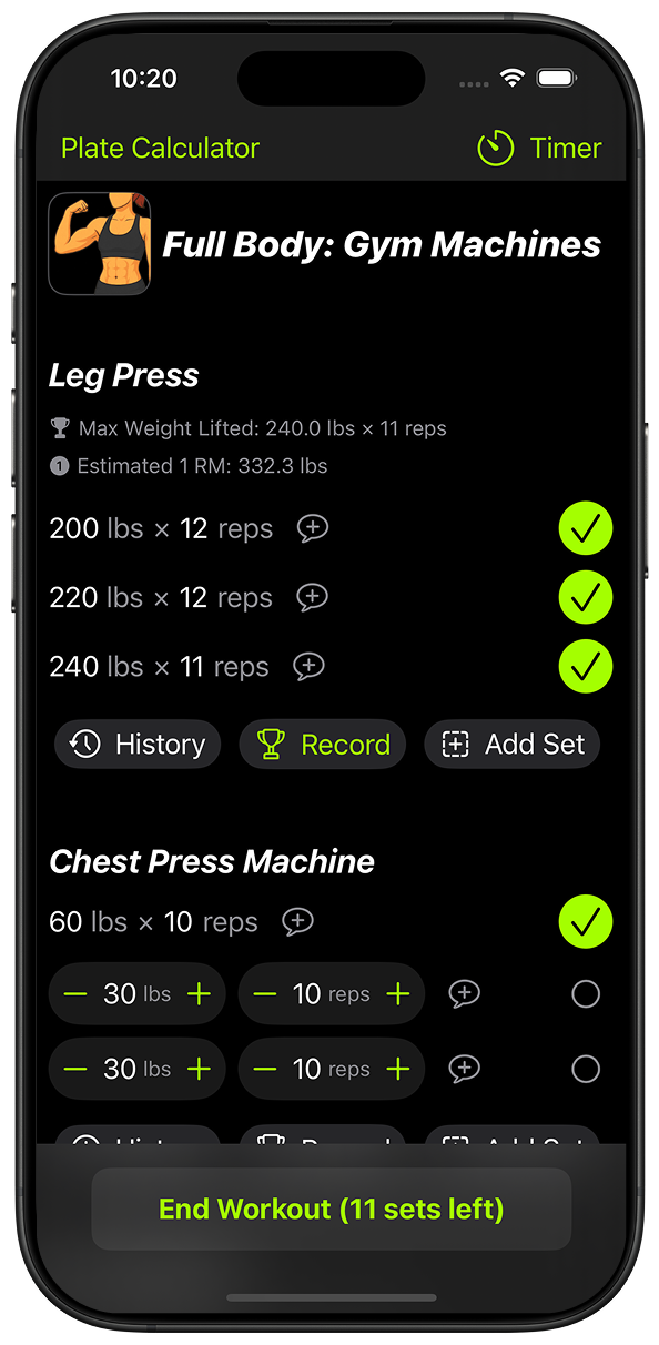 Easy Reps - Workout Tracking App